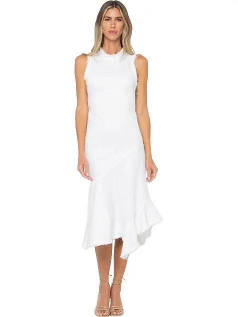 JBQ Clara Midi Dress - Off White