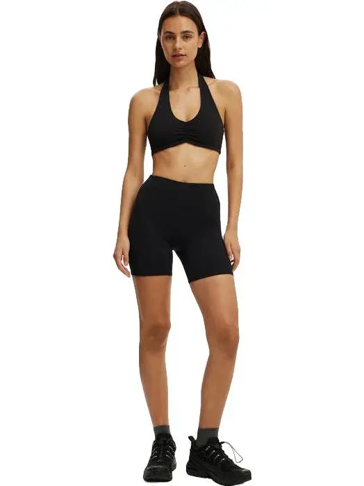 Cotton:on Active Ultra Soft Contour Bike Short - Black