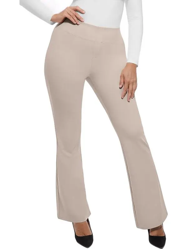 SHAPELLX Flare Work Pant - Greige
