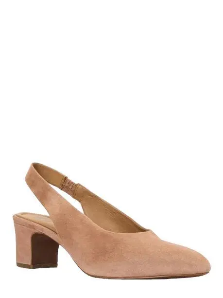 Aquatalia Trevi Slingback Pump - Clay Suede