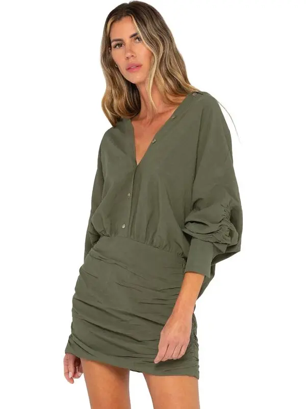 JBQ Vivie Mini Dress - Olive