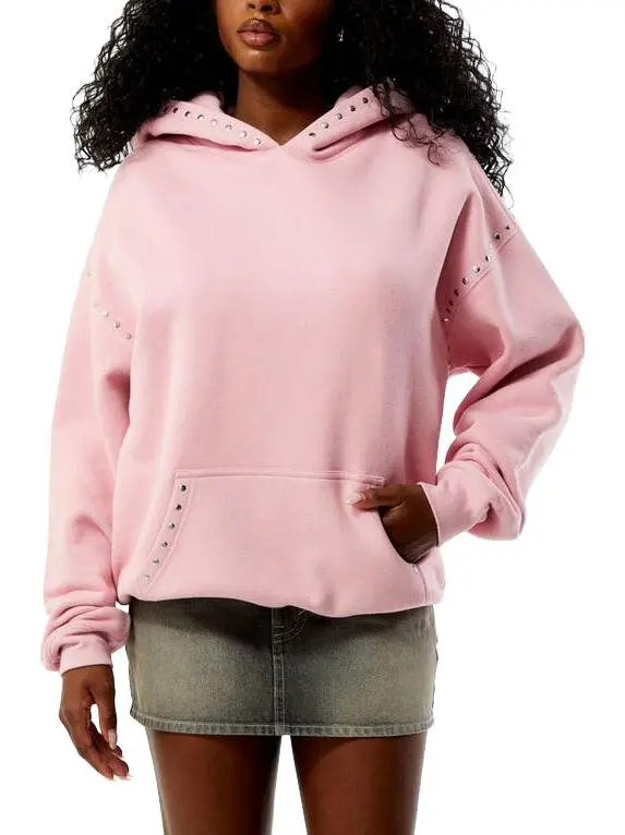 PACSUN Studded Hoodie - Pink