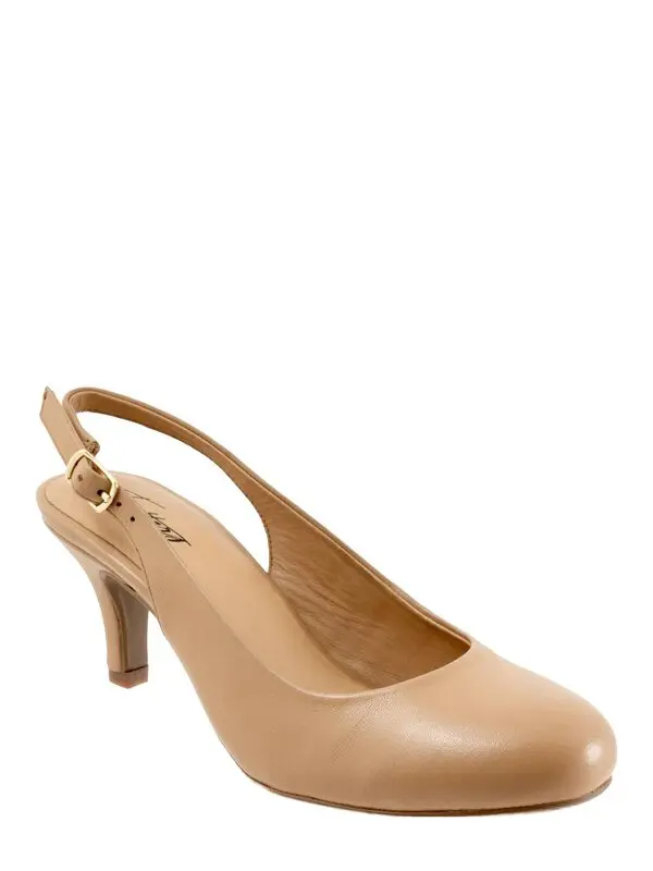 Trotters Lexi Slingback Pump - Beige
