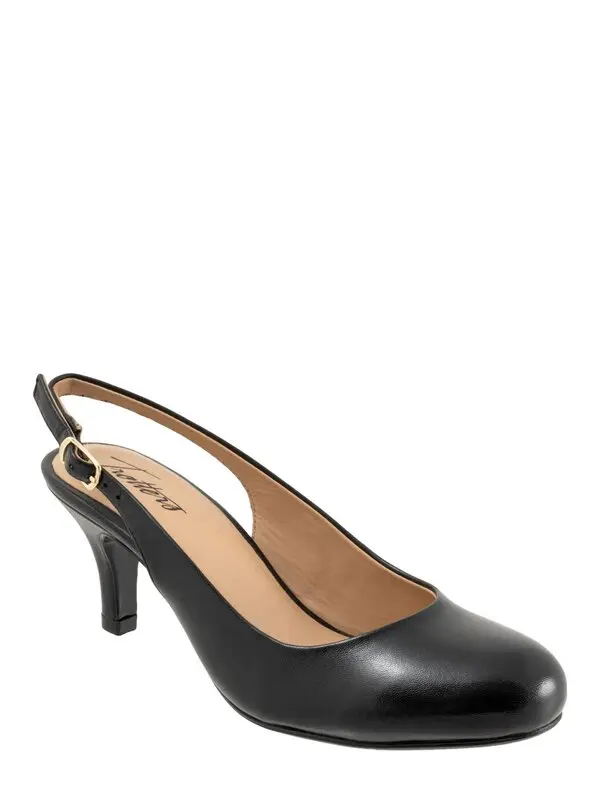 Trotters Lexi Slingback Pump - Black