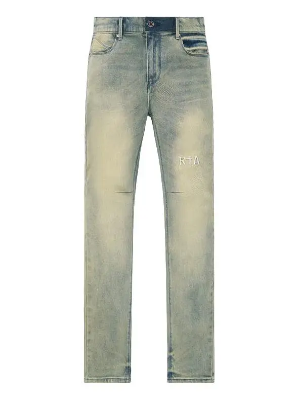 RtA Bryant Tinted Skinny Jeans - Dawn Wave