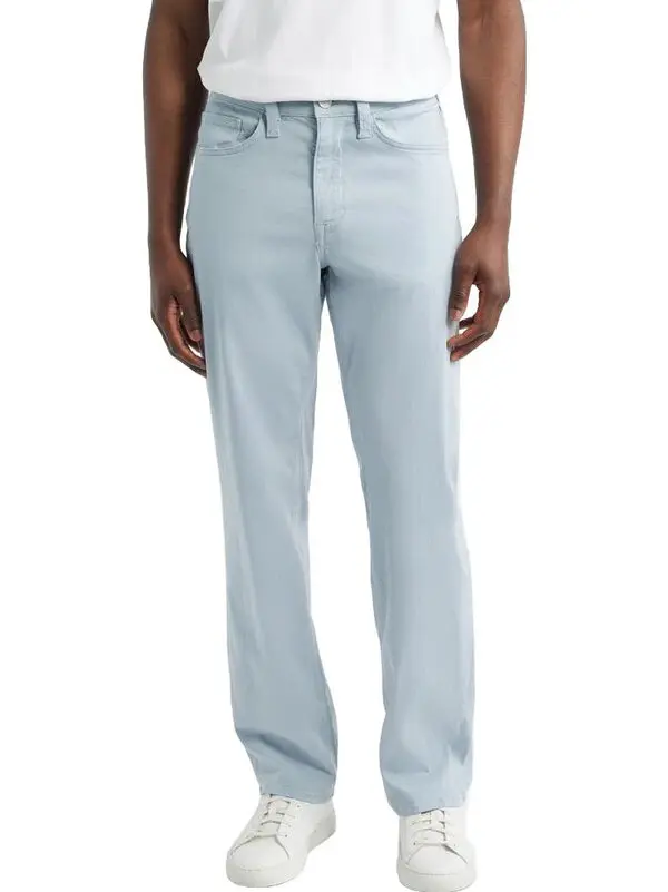 34 Heritage Charisma Relaxed Straight Leg Twill Pants - Mist Twill