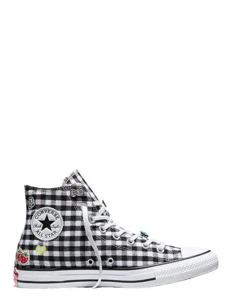 CONVERSE Gender Inclusive Chuck Taylor All Star Canvas High Top Sneakers - Black/white/pink
