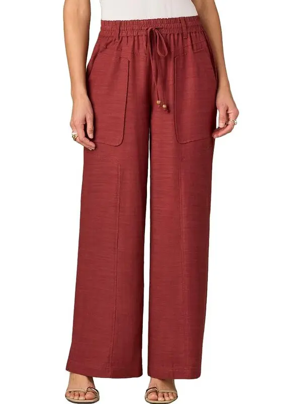 Wit & Wisdom Skyrise Wide Leg Pants - Fired Brick