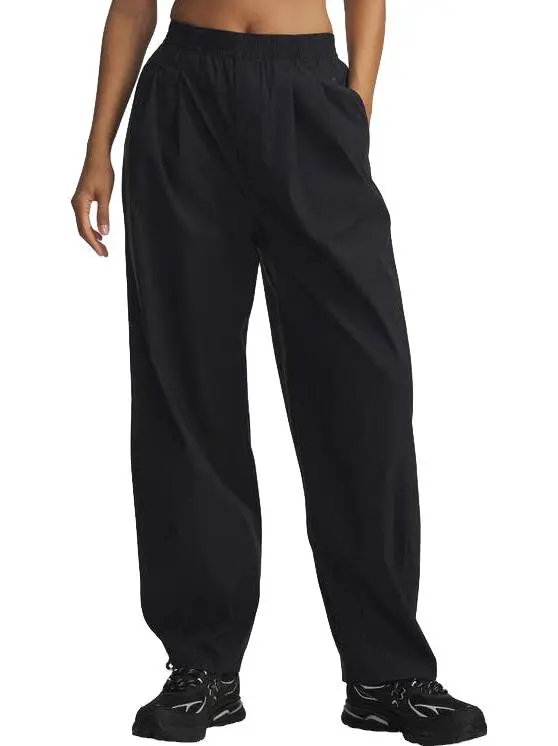 Under Armour Pleated Pull-on Trousers - Black// Black