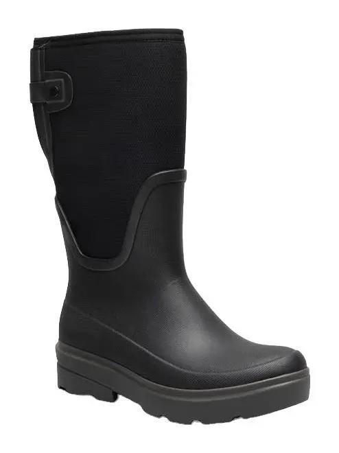 Bogs Hazel Tall Adjustable Calf Rain Boots - Black