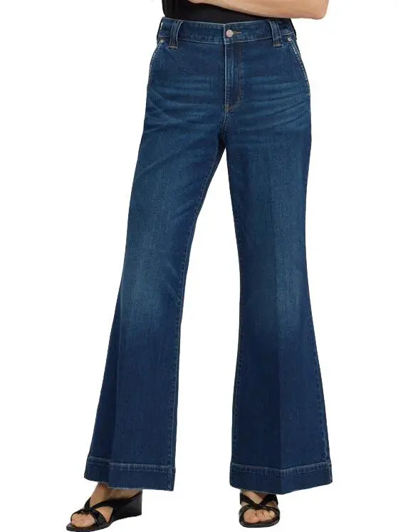 NYDJ Mia High Waist Palazzo Flare Jeans - Sunset Villa
