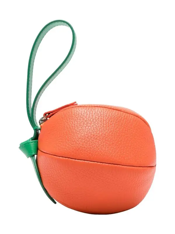 Hereu Taronja Top Handle Purse - Orange