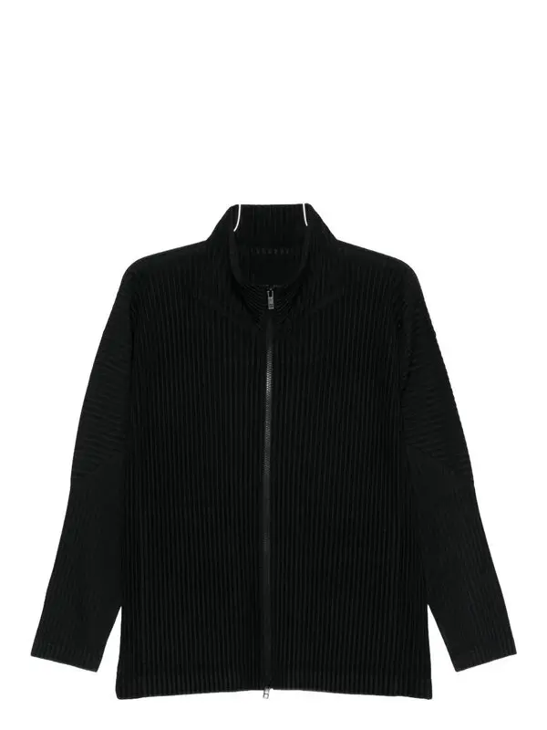 Issey Miyake Plested Shirt - Black