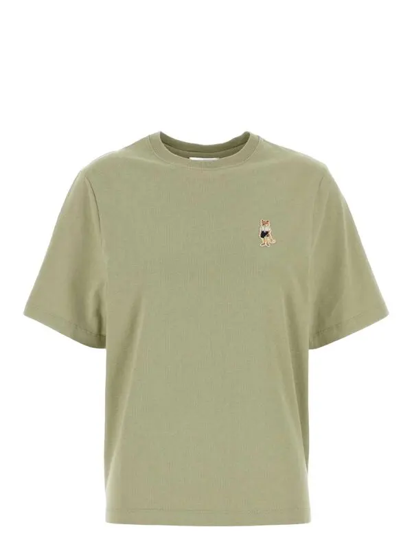 Maison Kitsuné Dressed Fox Cotton T-shirt - Green