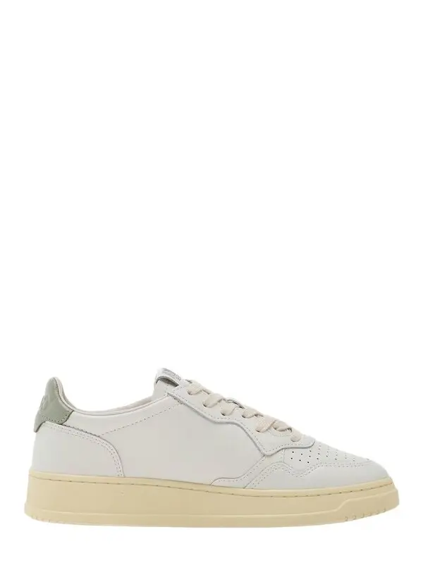 AUTRY Medialist Low Leather Sneakers - Green