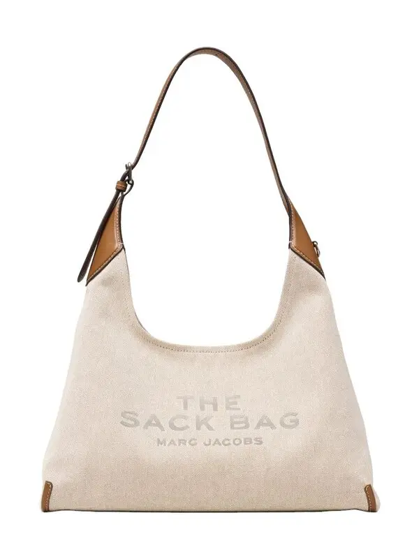 Marc Jacobs Belted Sack Shoulder Bag - Beige