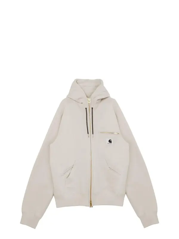 SACAI X CARHARTT WIP Hoodie With Logo - White