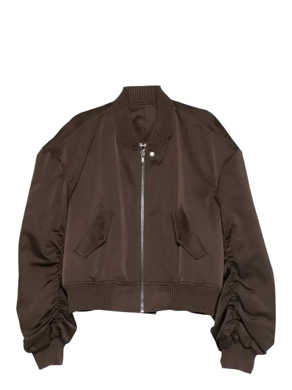 Rick Owens Secchia Flight Jacket - Brown
