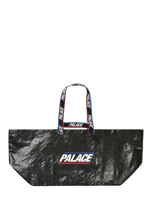 PALACE Large Reusable Shopper Tote - Black