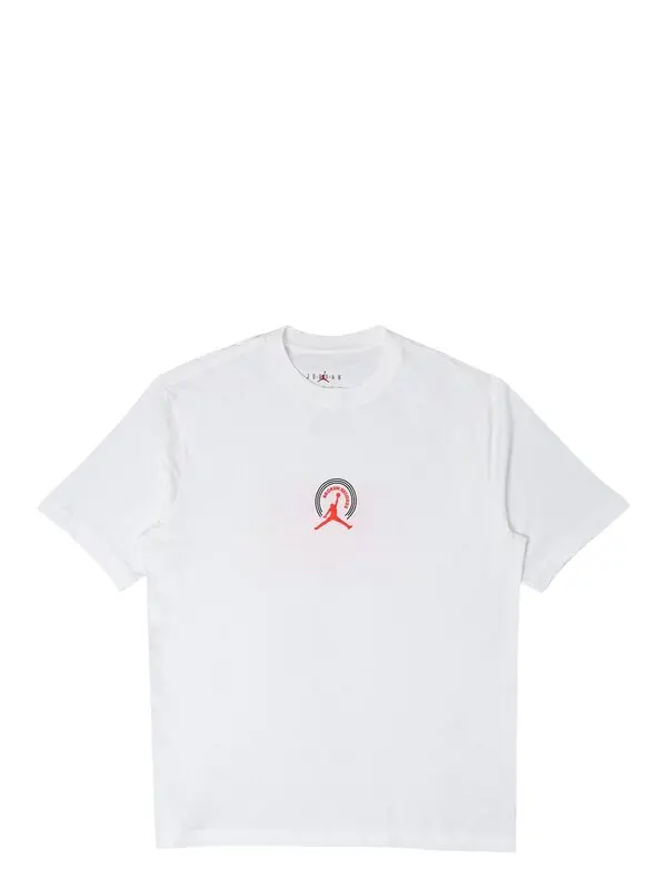 JORDAN Broken Records Graphic Tee - White