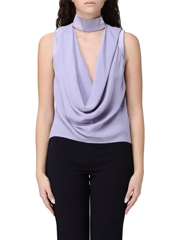 Elisabetta Franchi Sleeveless Top - Lilac