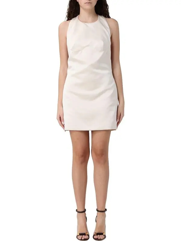 Elisabetta Franchi Sleeveless Mini Dress - Butter