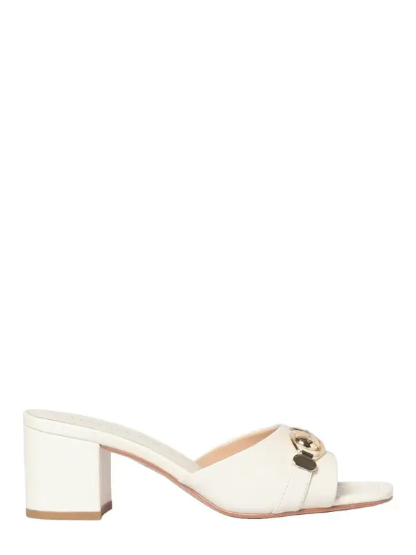 TWINSET Heeled Sandal - White
