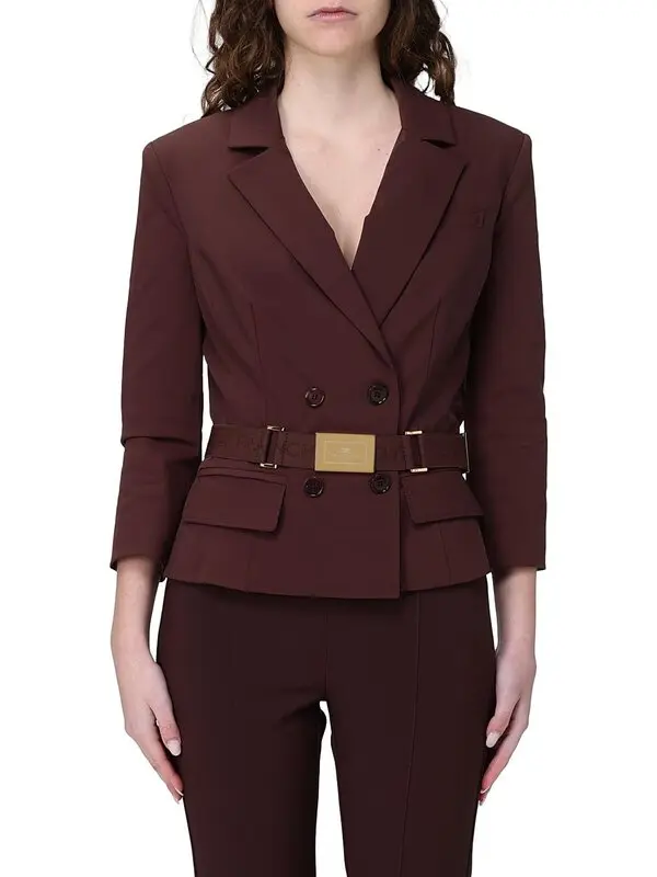 Elisabetta Franchi Jacket - Brown