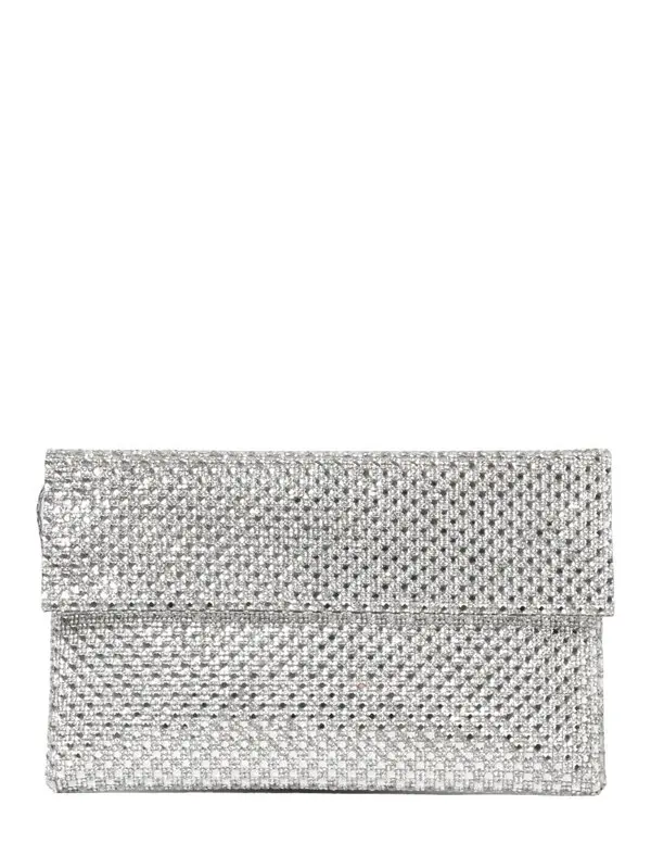 TWENTY FOURHAITCH Clutch - Silver