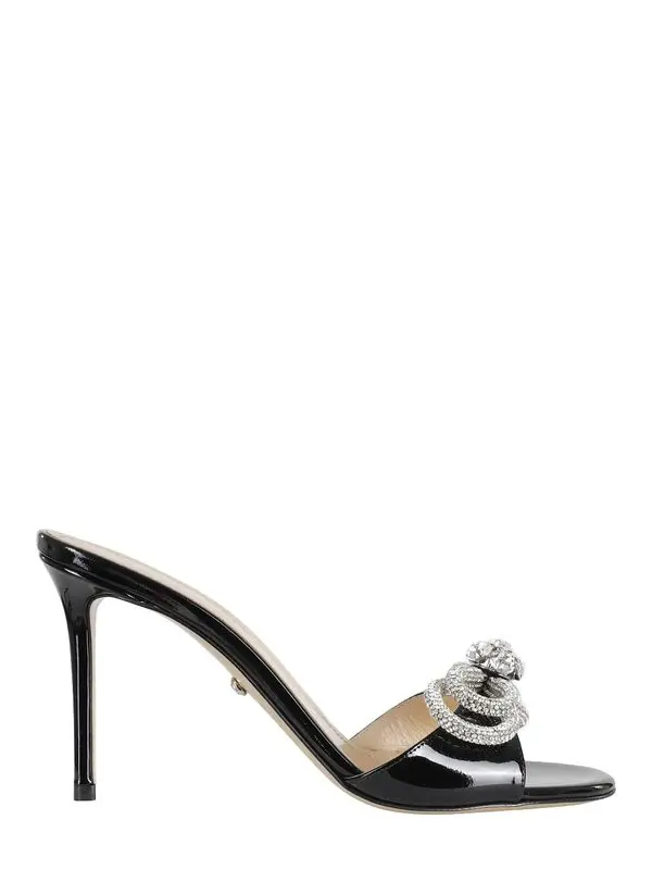 Mach & Mach Heeled Sandal - Black