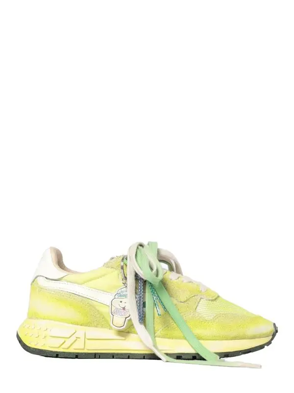 AUTRY Low Top Sneakers - Lemon