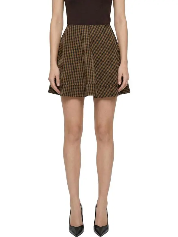 GANNI Skirt - Brown