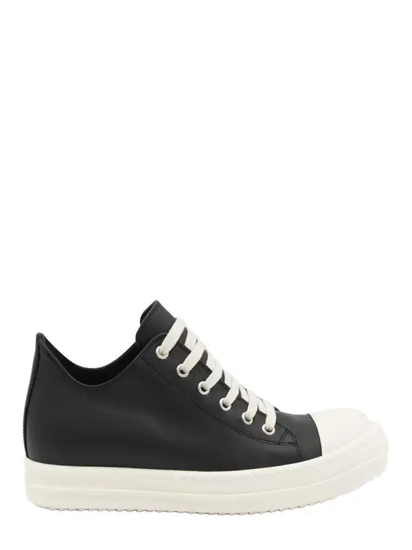 Rick Owens Low Top Sneakers - Black
