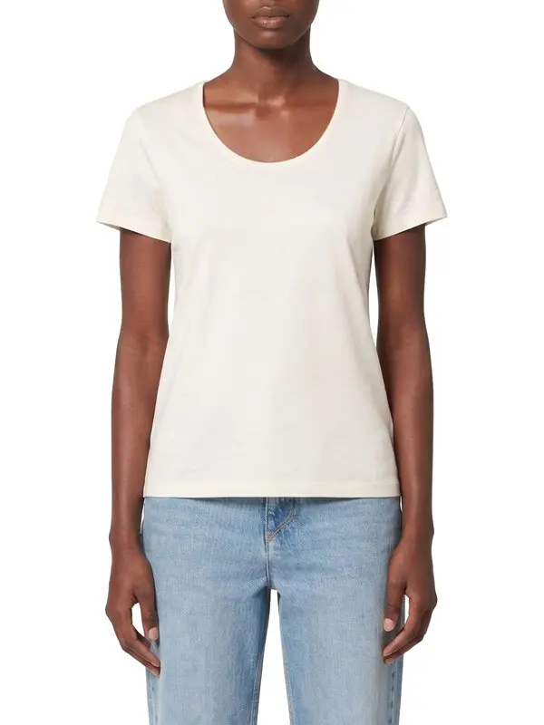 Max Mara Cotton T-shirt - White