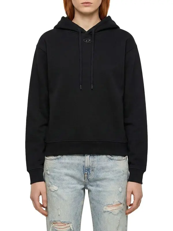 DIESEL® Hooded Sweatshirt - Black