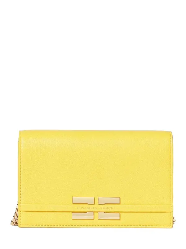 Elisabetta Franchi Mini Bag - Yellow