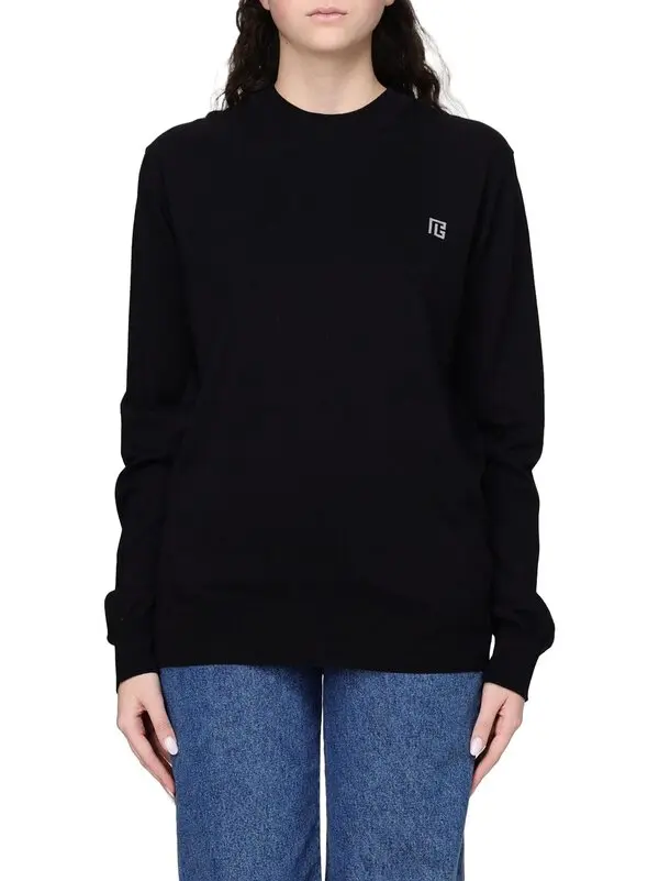 Balmain Crewneck Sweatshirt - Black