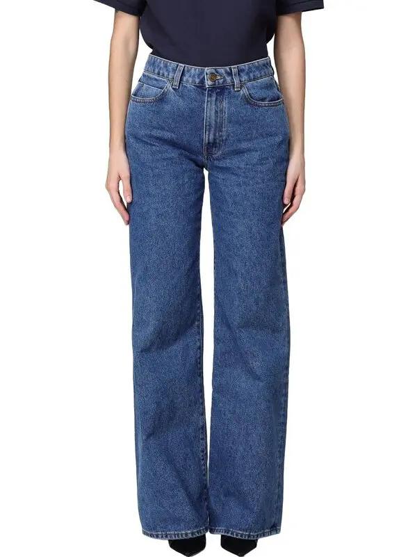 Balmain Wide-leg Jeans - Denim