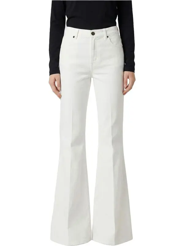 TWINSET Flare Pants - White