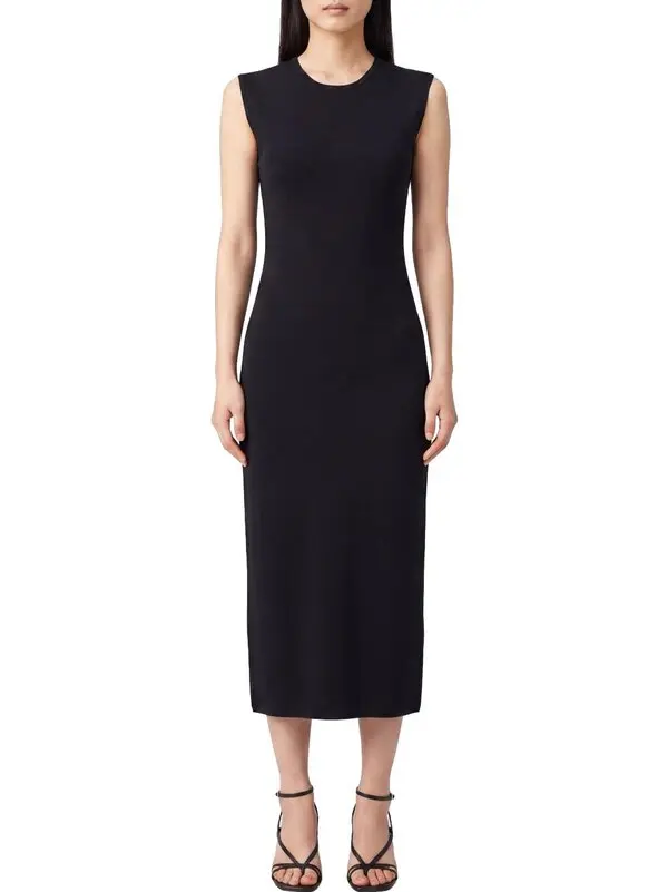 Max Mara Sleeveless Midi Dress - Blue