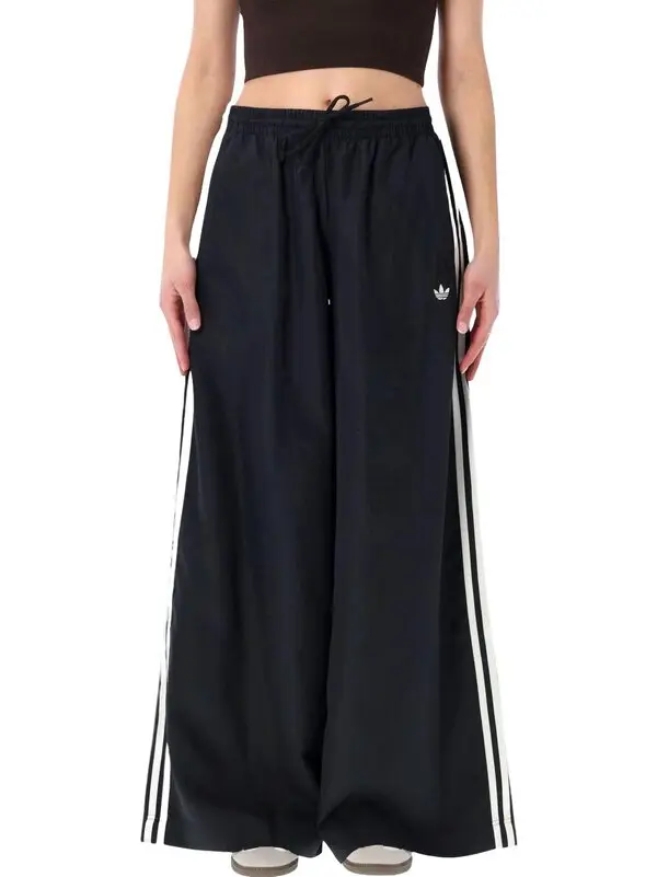 ADIDAS ORIGINALS Wide Leg Pants - Black