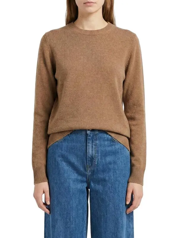 Max Mara Crew Neck Pullover - Beige