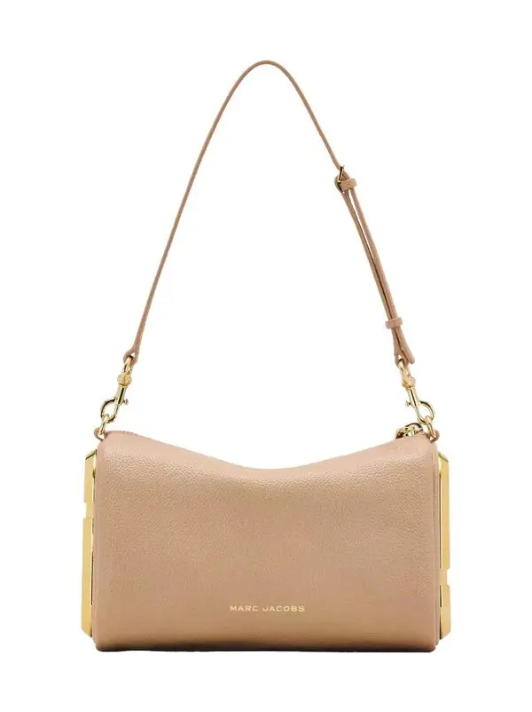 Marc Jacobs The Snapshot Leather Clutch Bag - Neutrals