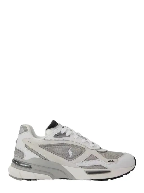 Polo Ralph Lauren Trackster 275 Sk Logo Detail Sneakers - Grey