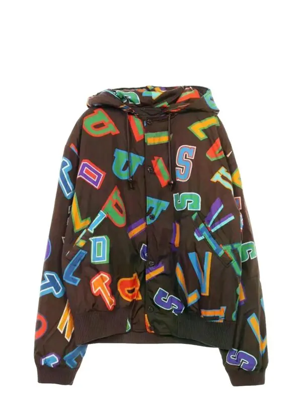 LOUIS VUITTON X Nba Hooded Jacket - Brown