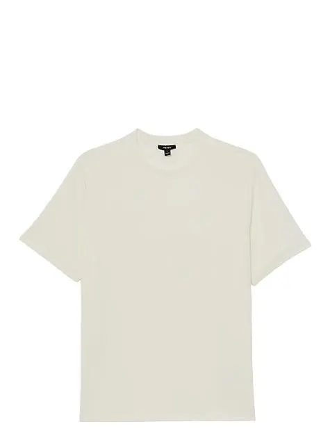 REISS Jack Textured Stretch-woven T-shirt - White