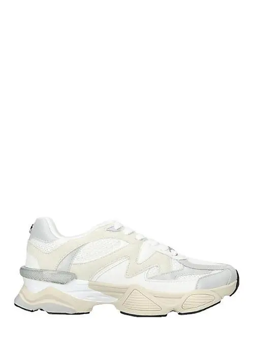 Steve Madden Speeder Woven Trainers - White