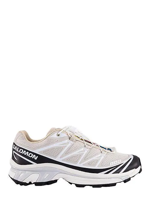 SALOMON Xt-6 Woven Trainers - Rainy Day White