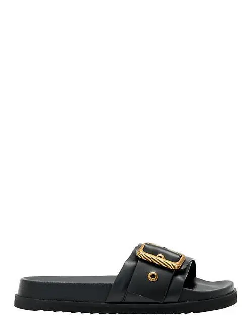 ALLSAINTS Ellie Leather Sandals - Black