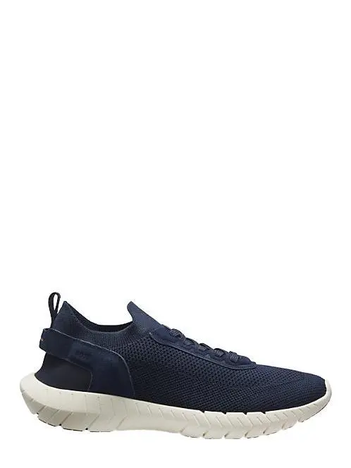 BOSS Running Knitted Trainers - Dark Blue